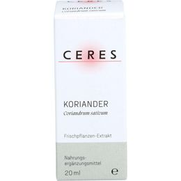 Ceres Koriander Coriandrum sativum Extrakt Tropfen 20 ml