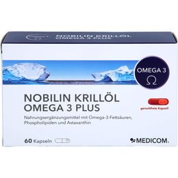 Nobilin Krill&ouml;l Omega-3 Plus Kapseln 60 St