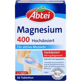 Abtei Magnesium 400 hochdosiert Tabletten 30 St