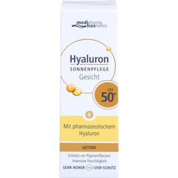Dr.Theiss Hyaluron Sonnenpflege Gesicht Creme Lsf 50+ getönt 50 ml
