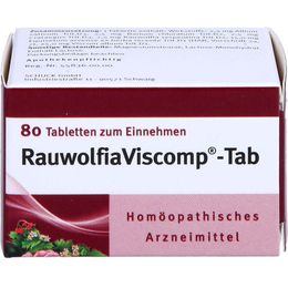 Rauwolfiaviscomp Tab Tabletten 80 St