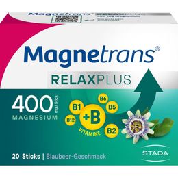 STADA Magnetrans Relax+ 400 mg Granulat Sticks Blaubeere 20 St