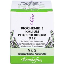 Bombastus Biochemie 5 Kalium phosphoricum D 12 Tabletten 80 St