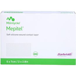 B2B Medical Mepitel Silikon Netzverband 5x7 cm steril 5 St