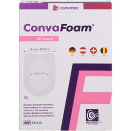 Convafoam Silicone Verband Multisite 14x19,8 cm 5 St