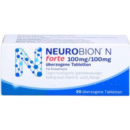 Wick Neurobion N forte &uuml;berzogene Tabletten 20 St