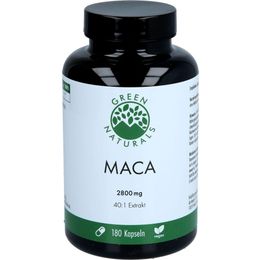Heilpflanzenwohl GmbH Green Naturals Maca 2800mg hochdos.40:1 vegan Kps. 180 St