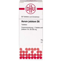 DHU-Arzneimittel Aurum Jodatum D 6 Tabletten 80 St
