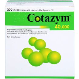Cotazym 40.000 Pellets magensaftresistente Kapseln 200 St