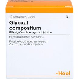 Heel Glyoxal compositum Ampullen 10 St