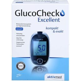 Glucocheck Excellent Blutzuckermessger.Set mmol/l 1 St