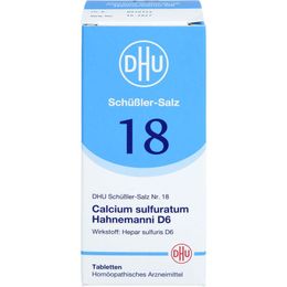 DHU-Arzneimittel Biochemie Dhu 18 Calcium sulfuratum D 6 Tabletten 200 St