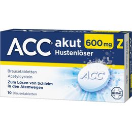 HEXAL® Acc akut 600 Z Hustenlöser Brausetabletten 10 St