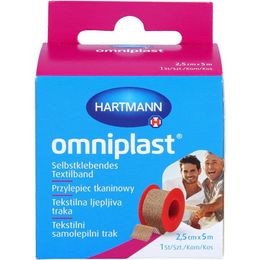 Paul Hartmann AG Omniplast Fixierpflaster Textilgew.2,5 cmx5 m Otc 1 St