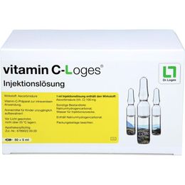 Dr. Loges + Co. GmbH Vitamin C-LOGES Injektionsl&ouml;sung 50X5 ml