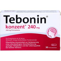 Tebonin konzent 240 mg Filmtabletten 30 St