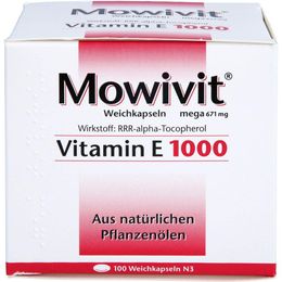 Mowivit Vitamin E 1000 Kapseln 100 St