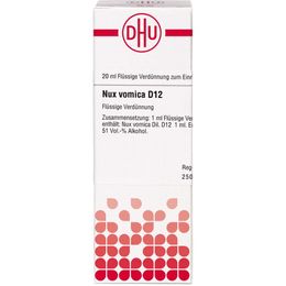DHU-Arzneimittel Nux Vomica D 12 Dilution 20 ml