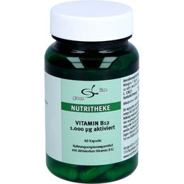 Nutritheke Vitamin B12 1.000 &mu;g aktiviert Kapseln 60 St