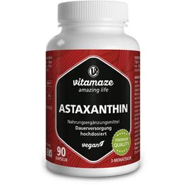 Vitamaze GmbH Astaxanthin 4 mg vegan Kapseln 90 St