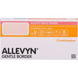 ACA M&uuml;ller Allevyn Gentle Border 10x20 cm Schaumverb. 5 St