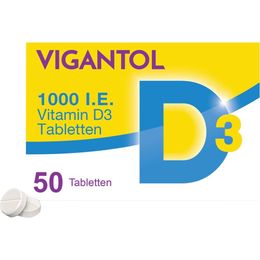Wick Vigantol 1.000 I.E. Vitamin D3 Tabletten 50 St