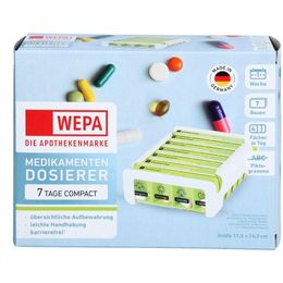 WEPA 7 Tage Compact Wochenmagazin wei&szlig;/gr&uuml;n 1 St