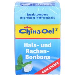China &Ouml;l Hals- u.Hustenbonbons o.Zucker 40 g