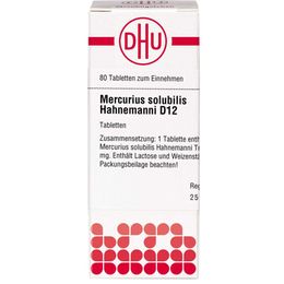 DHU-Arzneimittel Mercurius Solubilis Hahnemanni D 12 Tabletten 80 St