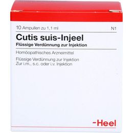 Heel Cutis suis Injeel Ampullen 10 St