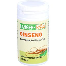 Ginseng 200 mg Lecithin Kapseln 60 St