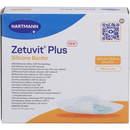 Paul Hartmann AG Zetuvit Plus Silicone Border steril 12,5x12,5 cm 10 St