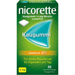 Nicorette Kaugummi 4 mg freshfruit 30 St