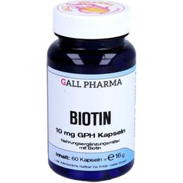 Hecht-Pharma Biotin 10 mg Gph Kapseln 60 St