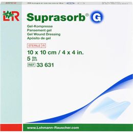 Lohmann & Rauscher Suprasorb G Gelkompresse 10x10 cm 5 St