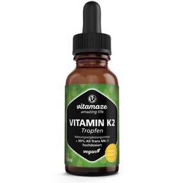 Vitamaze GmbH Vitamin K2 MK7 Tropfen hochdosiert vegan 50 ml