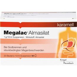 HERMES Arzneimittel Megalac Almasilat Suspension 20X10 ml