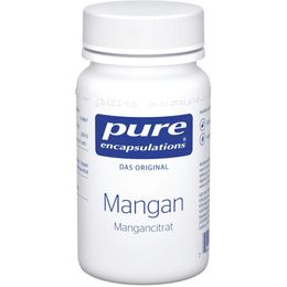 Pure Encapsulations Mangan Mangancitrat Kapseln 60 St