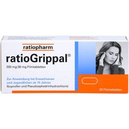 ratiopharm Ratiogrippal 200 mg/30 mg Filmtabletten 20 St