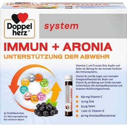 Queisser Doppelherz Immun+Aronia system Ampullen 30 St