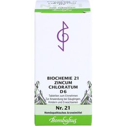 Bombastus Biochemie 21 Zincum chloratum D 6 Tabletten 200 St