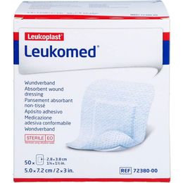 EurimPharm Arzneimittel Leukomed sterile Pflaster 5x7,2 cm 50 St