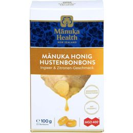 HAGER PHARMA Manuka Health Mgo 400+ Lutschbonb.Ingwer-Zitrone 100 g