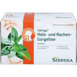 Sidroga Hals- und Rachen-Gurgeltee Filterbeutel 20X2.5 g