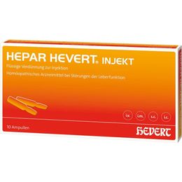 Hepar Hevert injekt Ampullen 10X2 ml