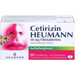 Cetirizin Heumann 10 mg Filmtabletten 50 St