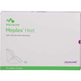 Mepilex Heel Schaumverband 13x20 cm steril 5 St
