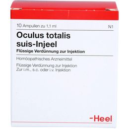 Heel Oculus totalis suis Injeel Ampullen 10 St