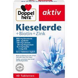 Queisser Doppelherz Kieselerde+Biotin+Zink Tabletten 40 St