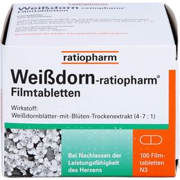 WEISSDORN-ratiopharm Filmtabletten 100 St
